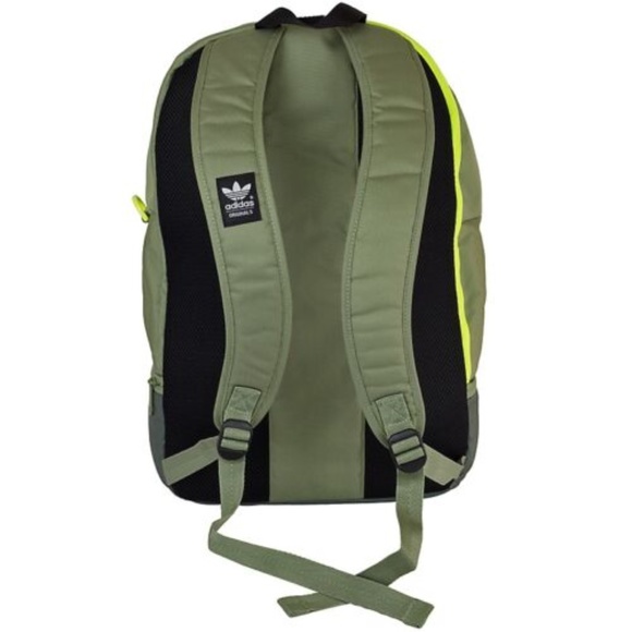 adidas | Bags | Adidas Originals Casual Tent Green Backpack | Poshmark